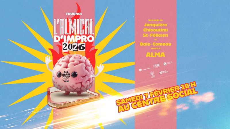 Tournoi l'Amicale d'impro - Collège d'Alma